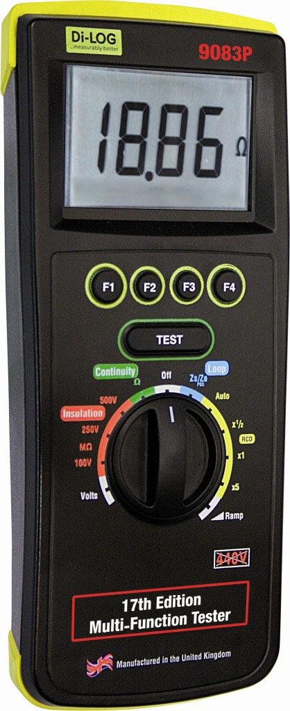 Di-Log on Multifunction Testers - Professional Electrician