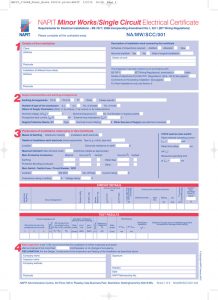 Majoring in the Minor Works Certificate - Professional Electrician