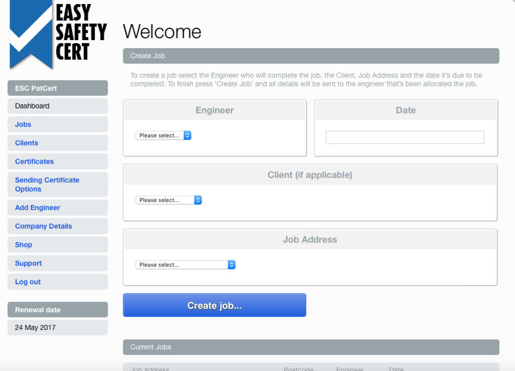 Easy Safety Cert | Electronic PAT Certificates - Professional Electrician
