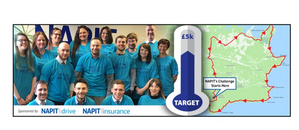 Napit Support EIC with 30 Mile Walk this Spring - Professional Electrician