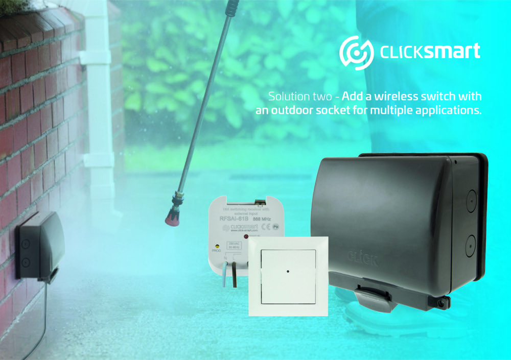 clicksmart outdoor socket - Professional Electrician