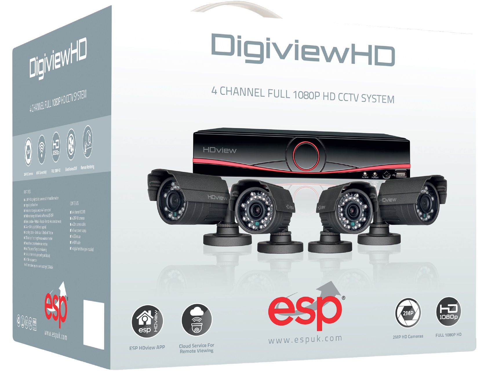 Product Test: DigiviewHD 4 Channel CCTV from ESP - Professional Electrician