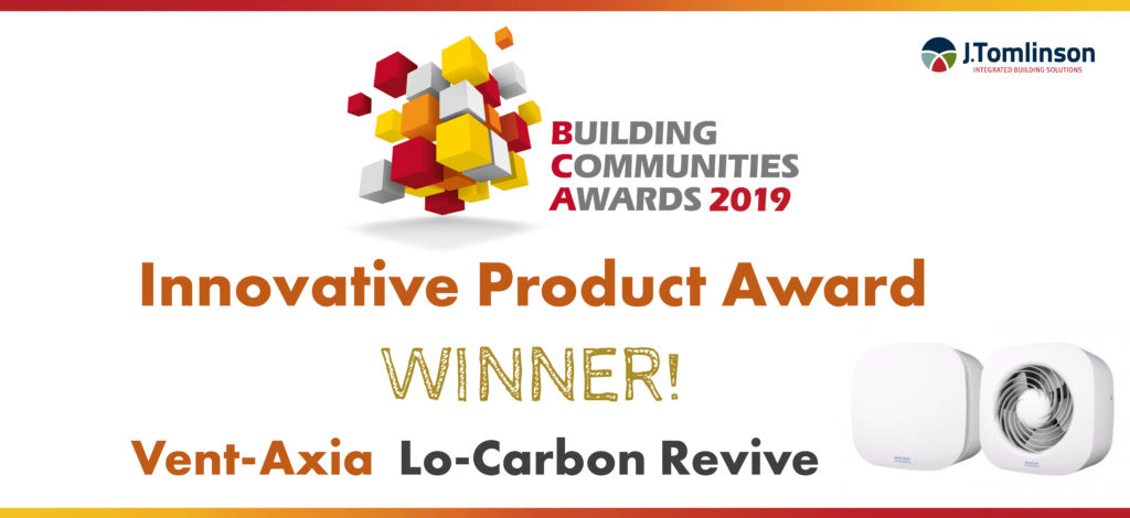 Vent-Axia Wins at Building Communities Awards - Professional Electrician