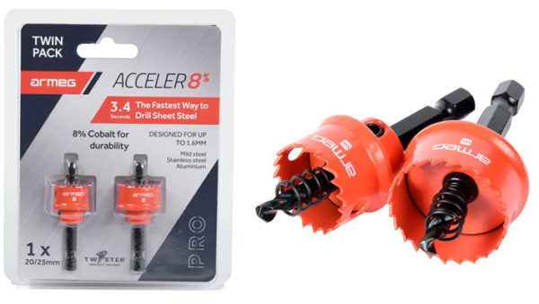 Product Test: Armeg Acceler8% Holesaw Set - Professional Electrician