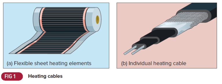 Installation Of Electric Heating Cables - Professional Electrician