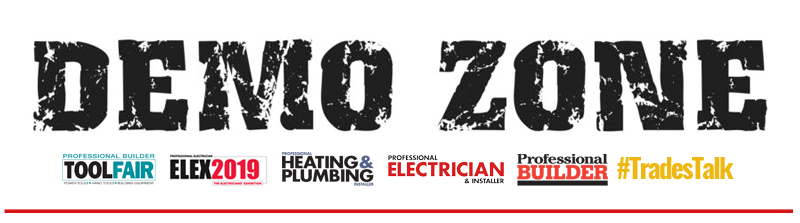 Tool Demo Zone at Coventry Elex and Toolfair - Professional Electrician