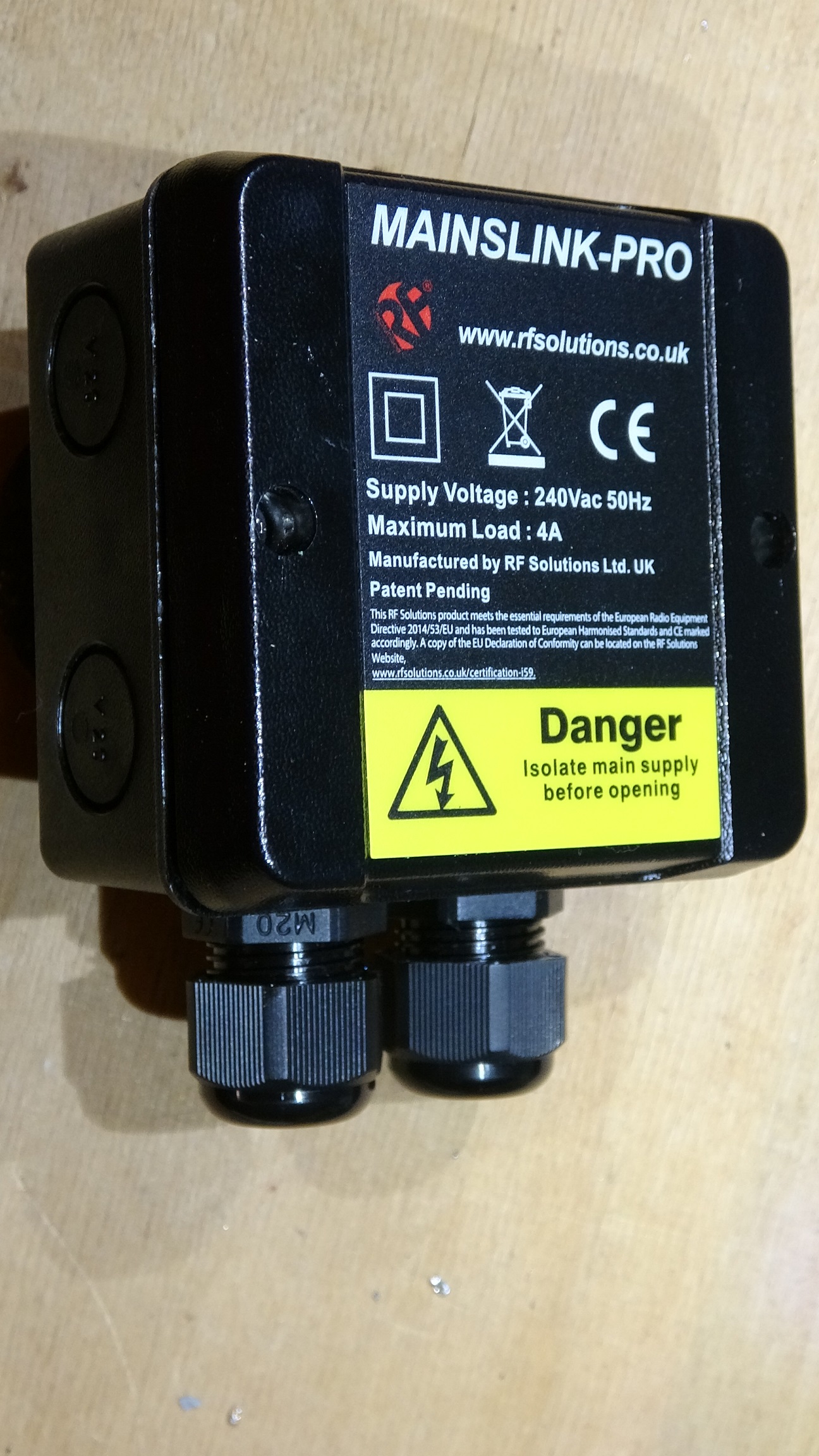 MAINSLINK FRONT - Professional Electrician