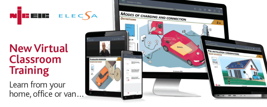 NICEIC and ELECSA make virtual a reality with all new training offer ...
