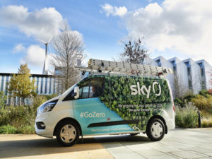 Ford Transit plug-in hybrids put Sky engineers on the road to net zero ...