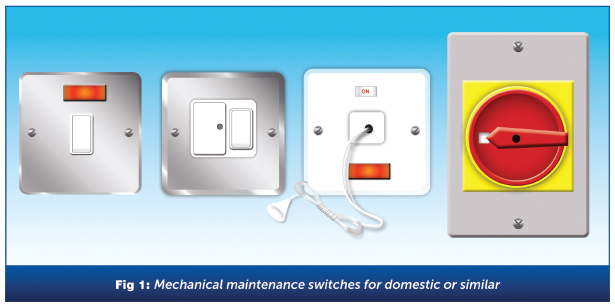 Requirements for emergency and mechanical maintenance switches | NAPIT ...