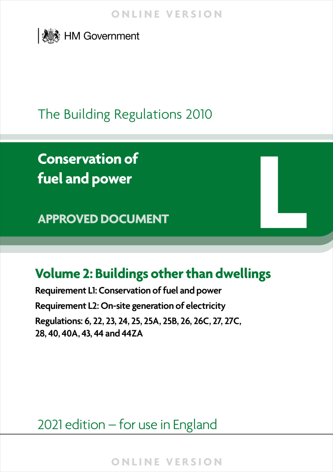 Changes to Part L Building Regulations - how to ensure lighting ...