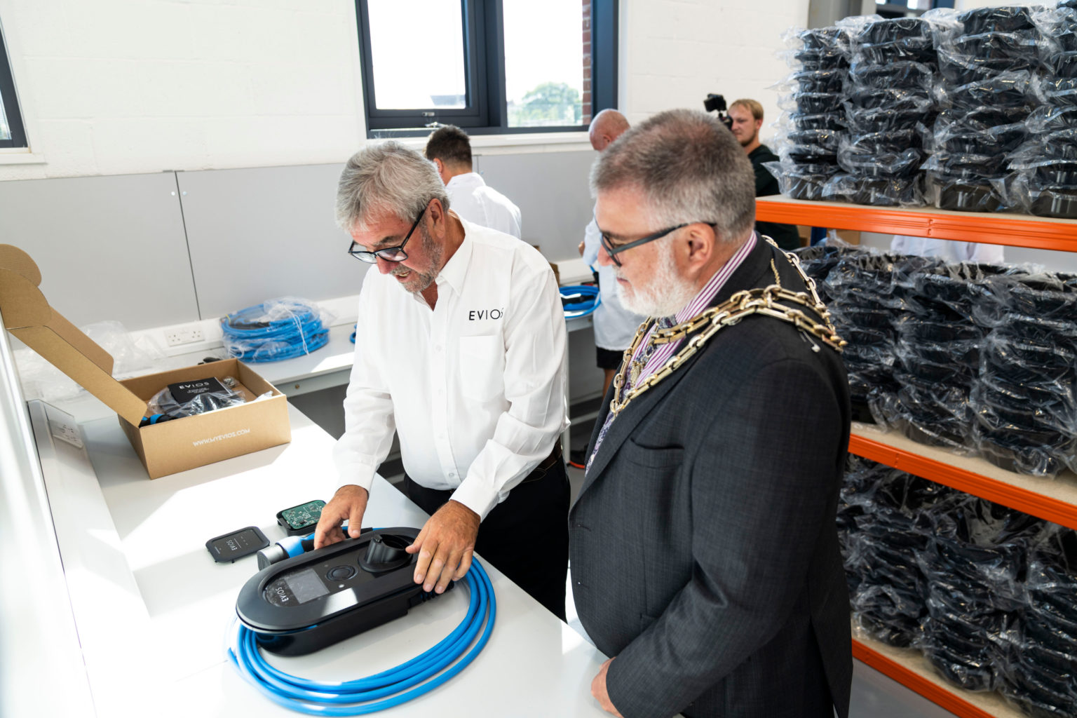 EVIOS’s new Stewartby factory opened by Mayor of Bedford - Professional ...