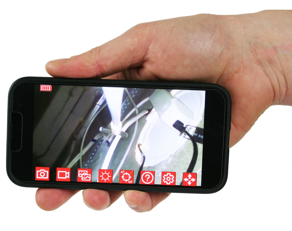 WATCH Super Rod's Super Cam Wireless Inspection Camera in action ...