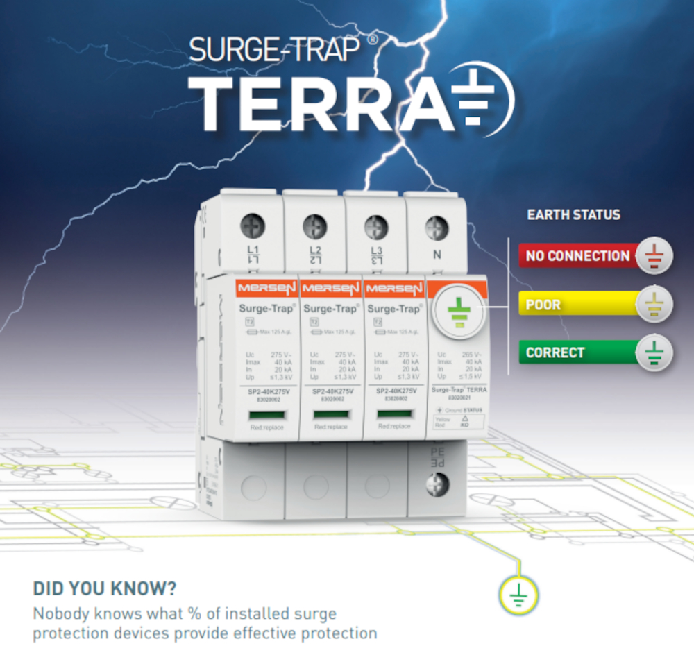 Mersen's TERRA surge protection range - Professional Electrician