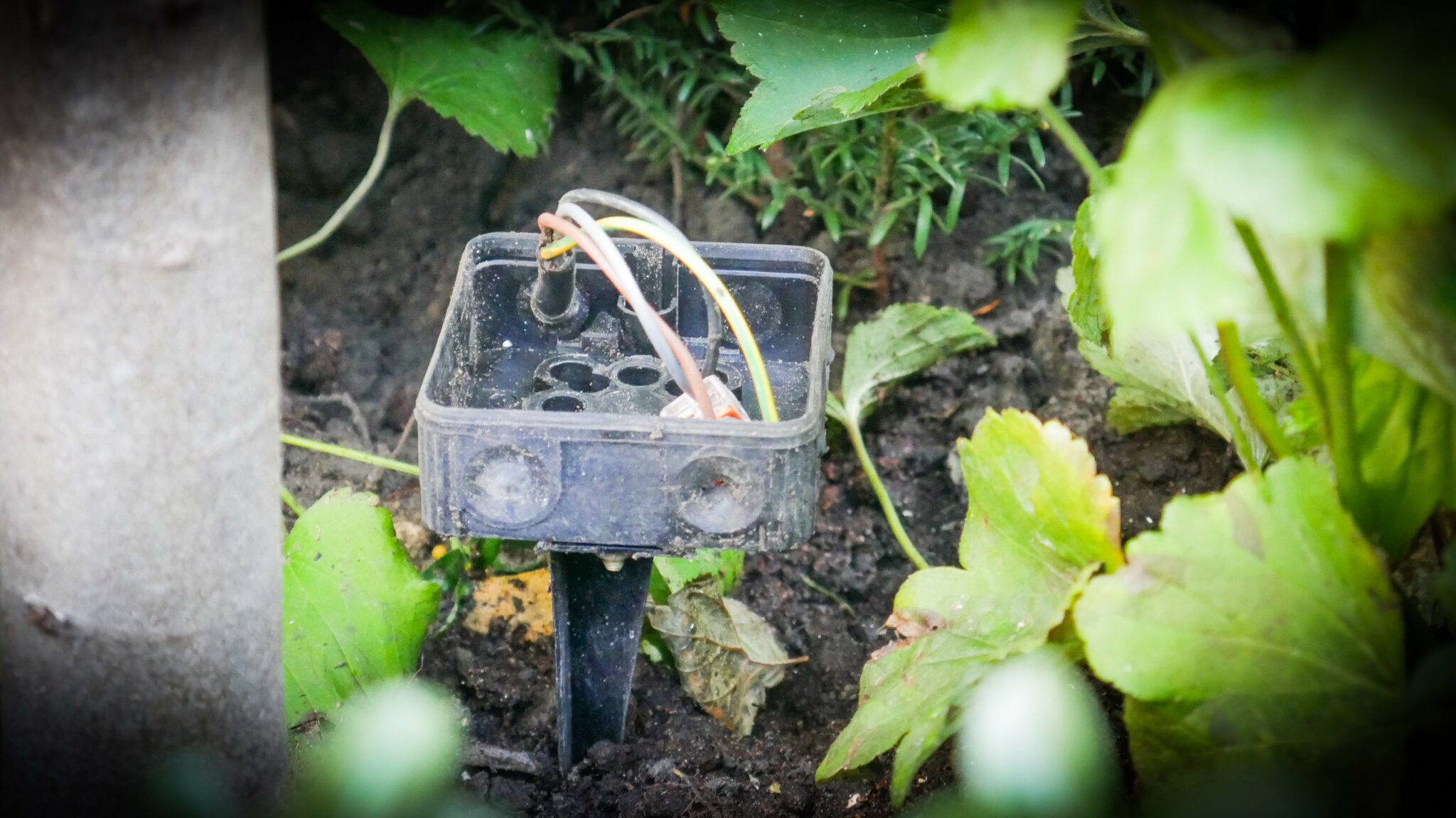 Why should joint boxes be accessible in garden lighting installations ...