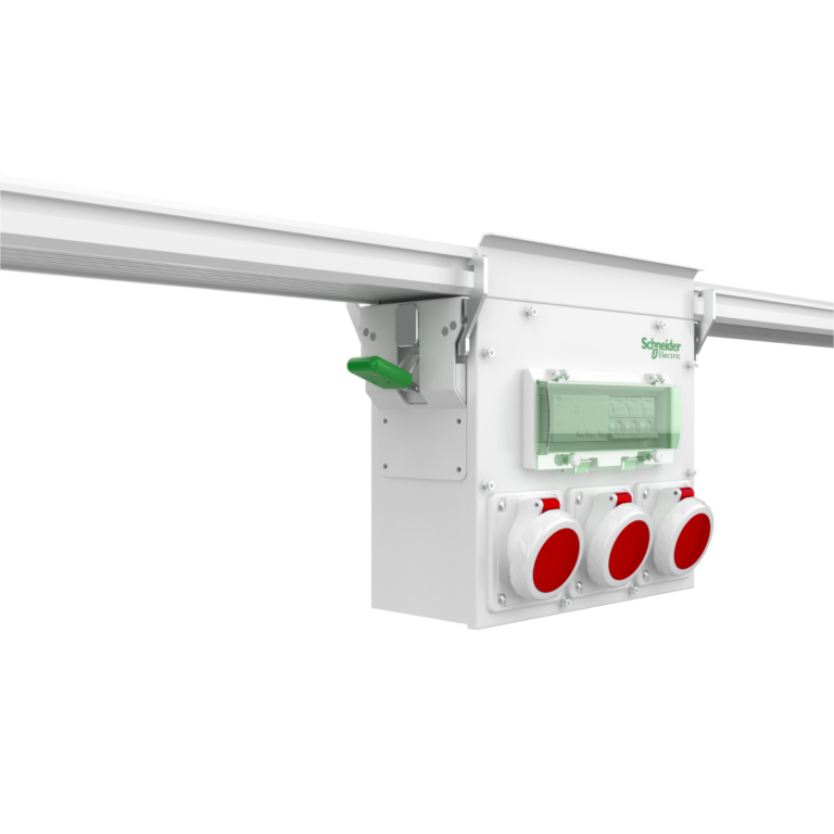 Schneider Electric I-Line Track power distribution busway for data ...