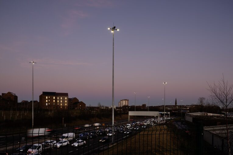 CU Phosco's High Mast Lighting Upgrade for the M8 Motorway Delivers ...