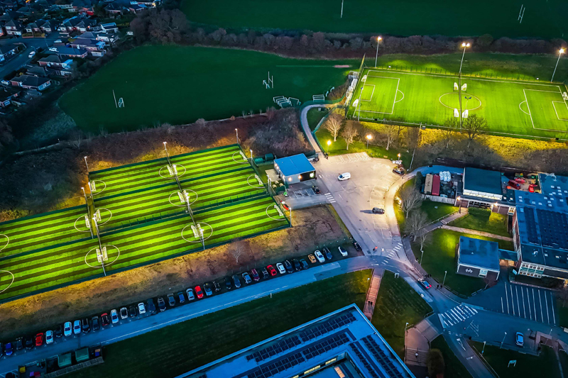 Thorn Lighting delivers rapid LED upgrade for Powerleague Nottingham ...