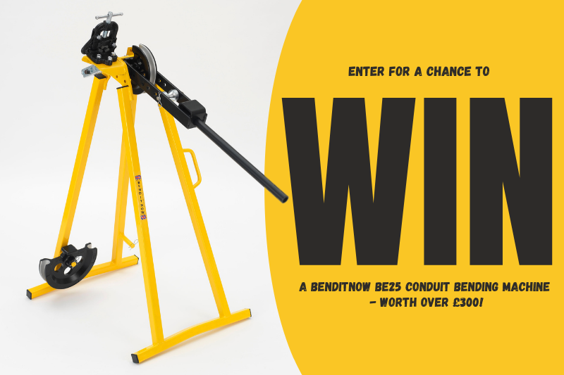 Win! A Conduit Bending Machine Could Be Yours - Professional Electrician